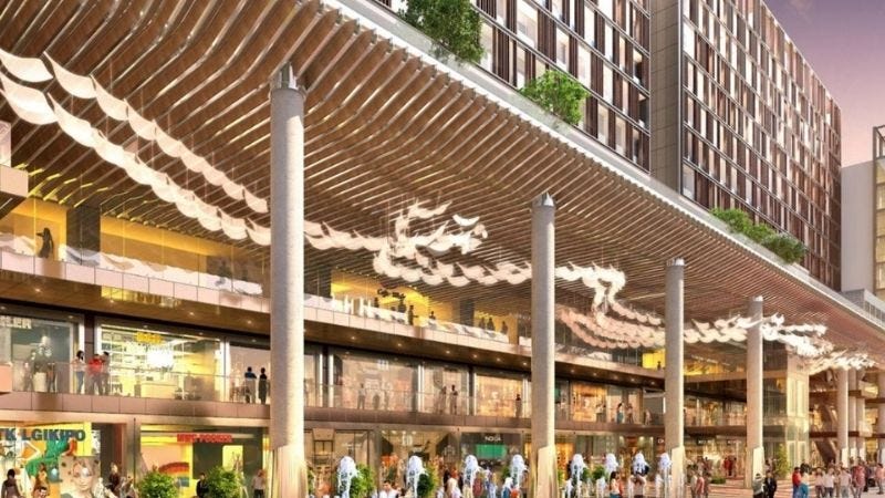 Omaxe Dwarka Delhi | Featuring Retail Shops & Sports Arena | by Vinayop ...