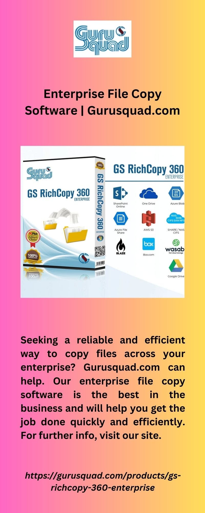 Enterprise File Copy Software | Gurusquad.com - guru squad - Medium