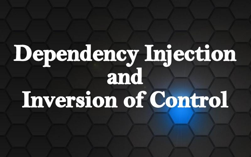 Dependency Injection and Inversion of Control (a.k.a. DI and IoC ...