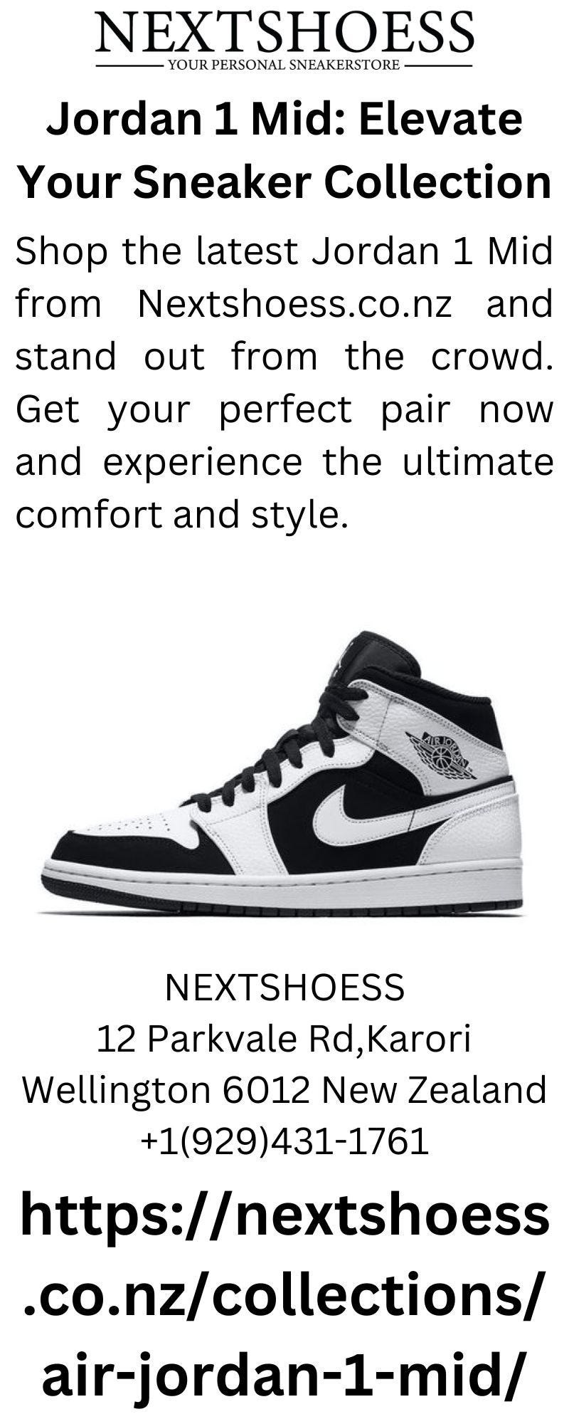 Jordan 1 Mid: Elevate Your Sneaker Collection - Nextshoess - Medium