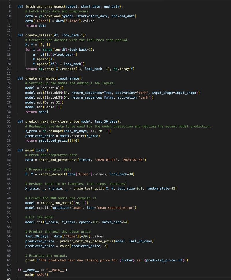 Building a Simple Stock Prediction Model with Recurrent Neural Networks ...