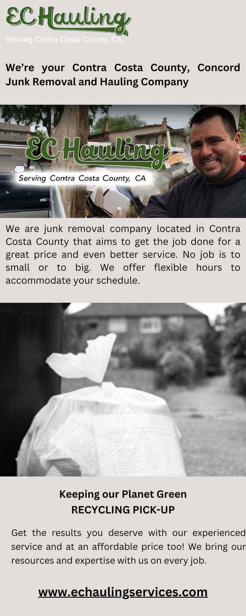 Garbage Cleanup Concord — EC Hauling Services - Echaulingservicess - Medium