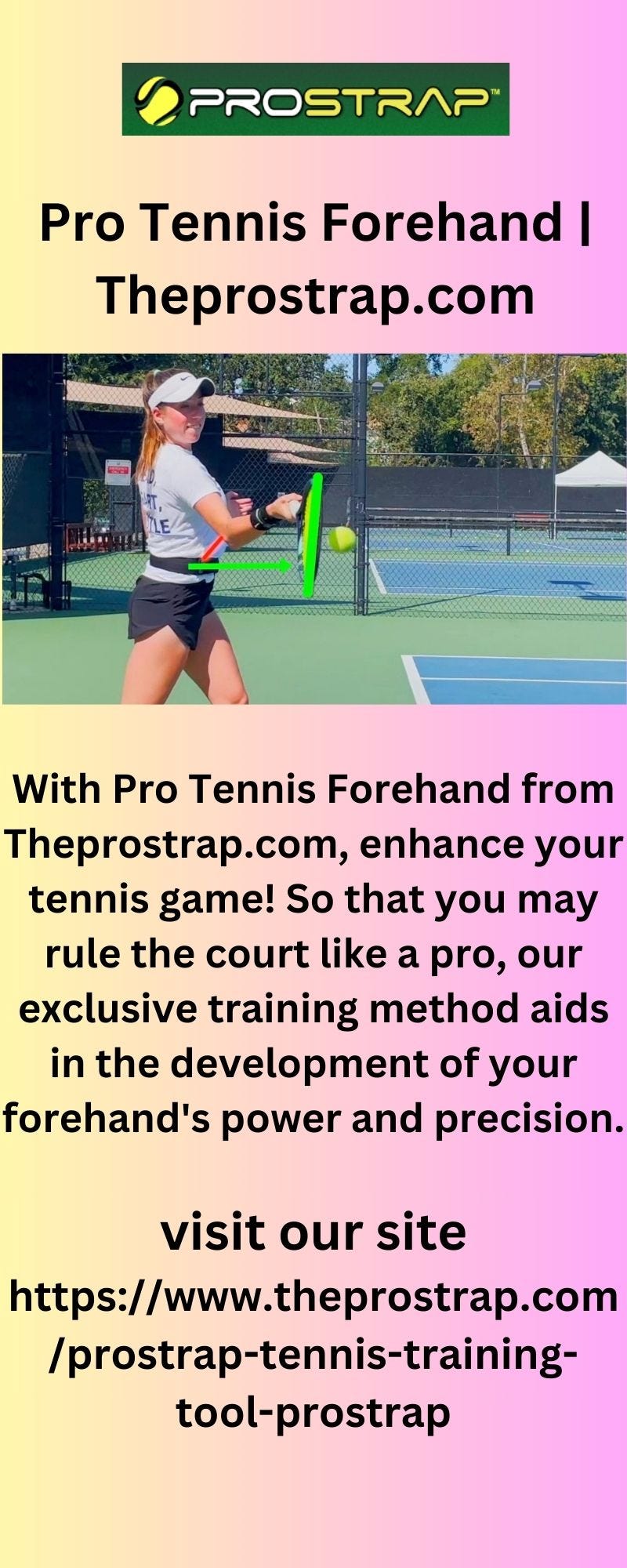 Pro Tennis Forehand | Theprostrap.com - Mtrainiernationalparkcabins - Medium