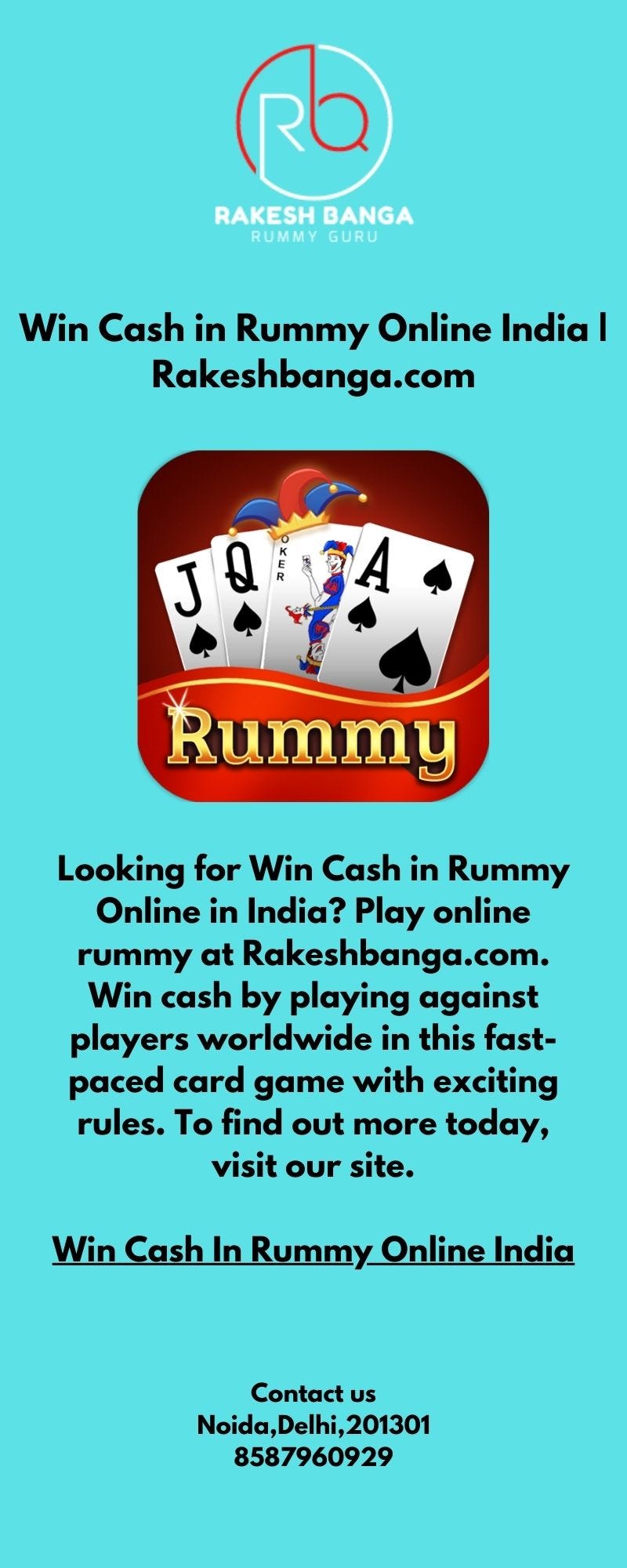 Win Cash in Rummy Online India | Rakeshbanga.com - Fincon - Medium
