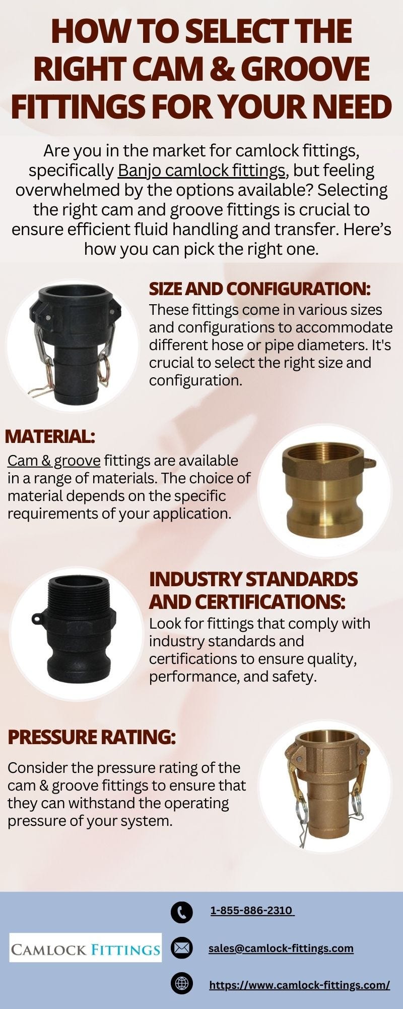 How to Select the Right Cam & Groove Fittings for Your Need - Camlock ...