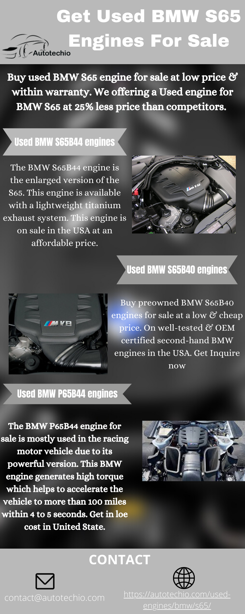 Get Used BMW S65 Engines For Sale - keshav chauhan - Medium