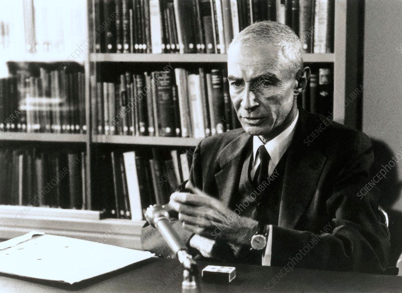 Oppenheimer. J. Robert Oppenheimer was a brilliant… | by Muhammad ...