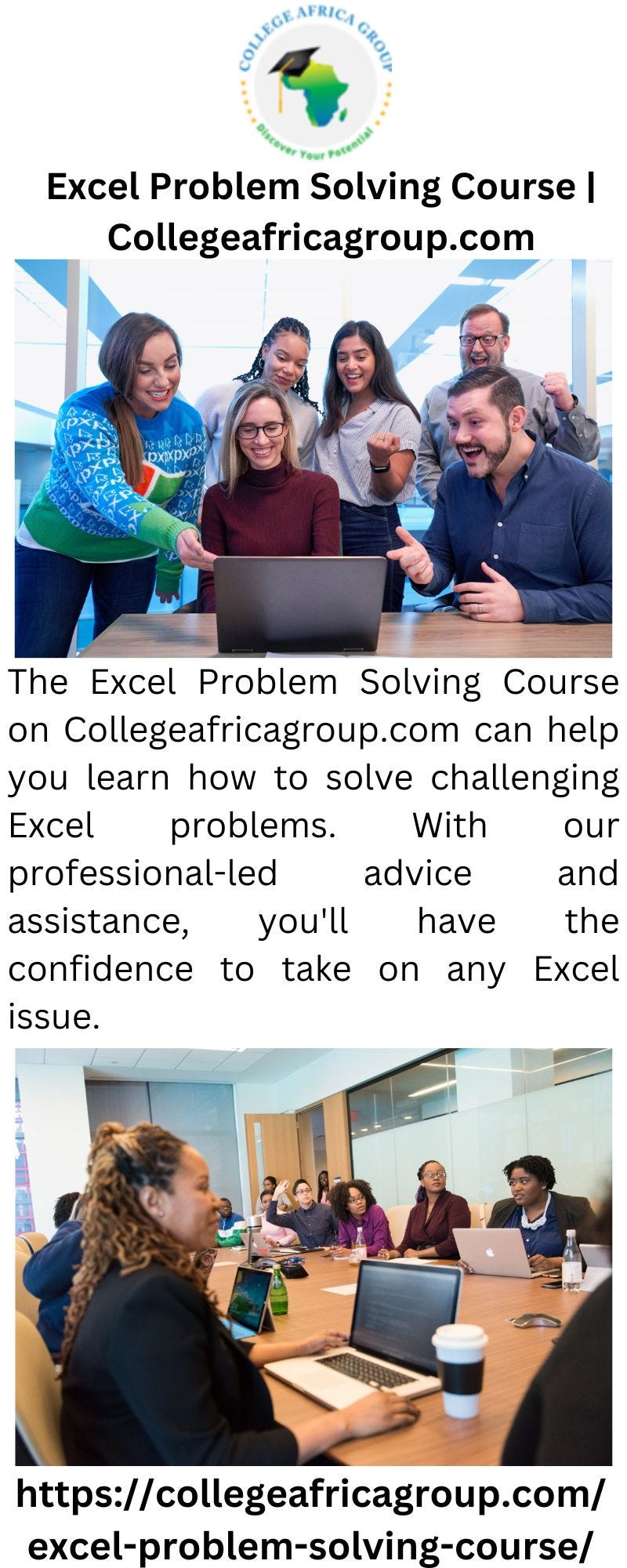 Excel Problem Solving Course | Collegeafricagroup.com - College Africa Group - Medium