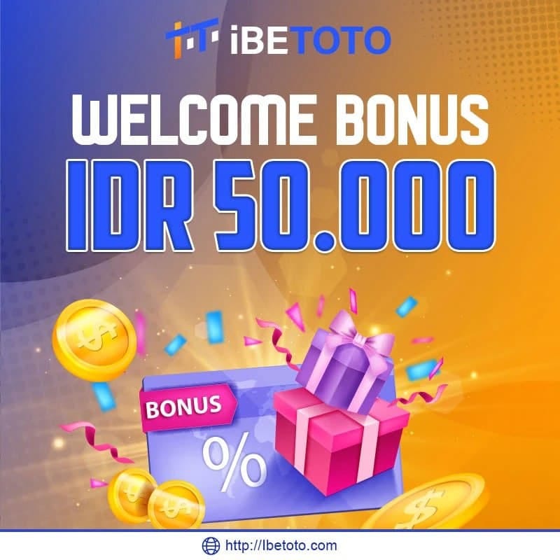 WELCOME BONUS 50.000 - IBETOTO OFFICIAL - Medium