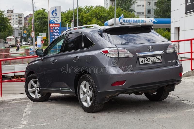 Lexus RX 350 2011 Gray Cars - Derek Vail - Medium
