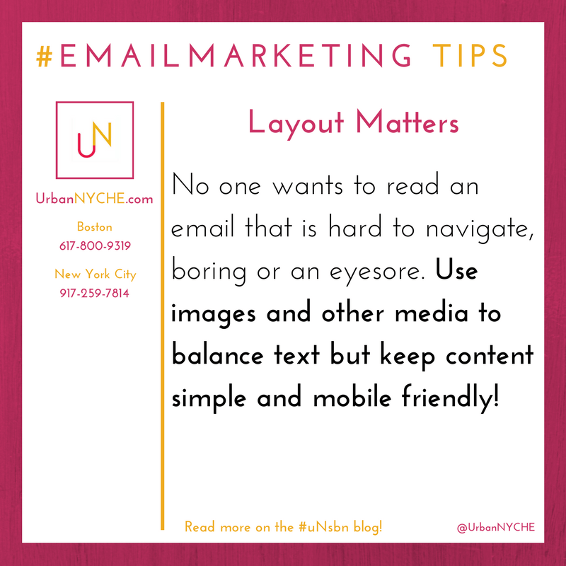Email Layout Tips and Best Practices: | by uNSBN|UrbanNYCHE.com | Medium