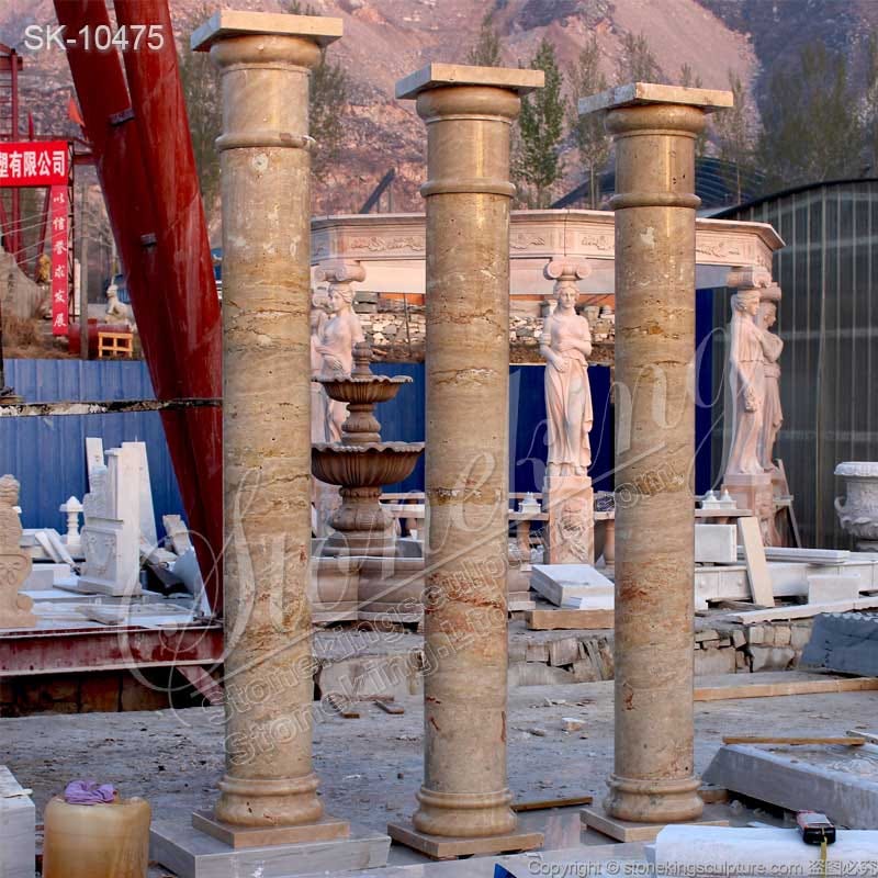 Classic Design Marble Roman Tuscan Column Order for Outdoor and Indoor ...