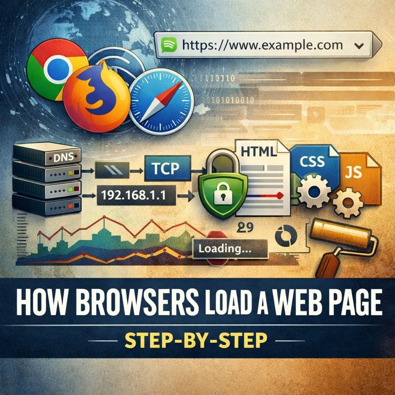 How Browsers Really Load a Web Page (Step-by-Step) | by Bharath | Jan ...