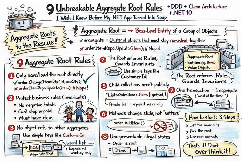 9 Unbreakable Aggregate Root Rules I Wish I Knew Before My .NET App ...