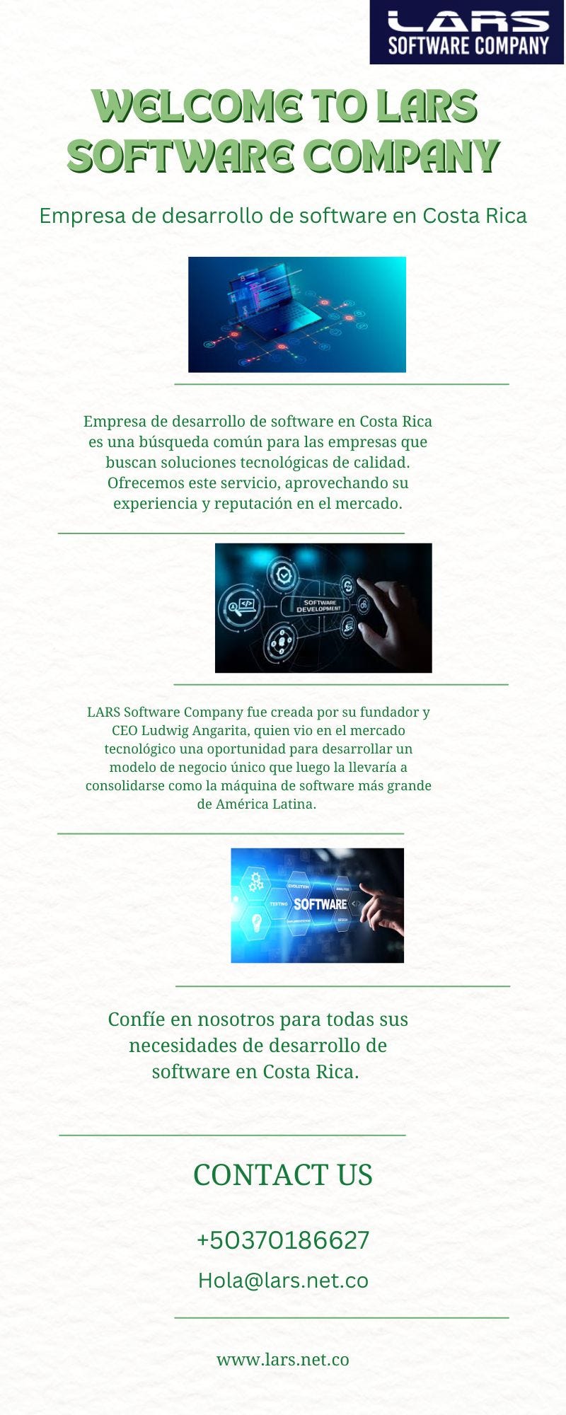 Empresa de desarrollo de software en Costa Rica with LARS Software ...