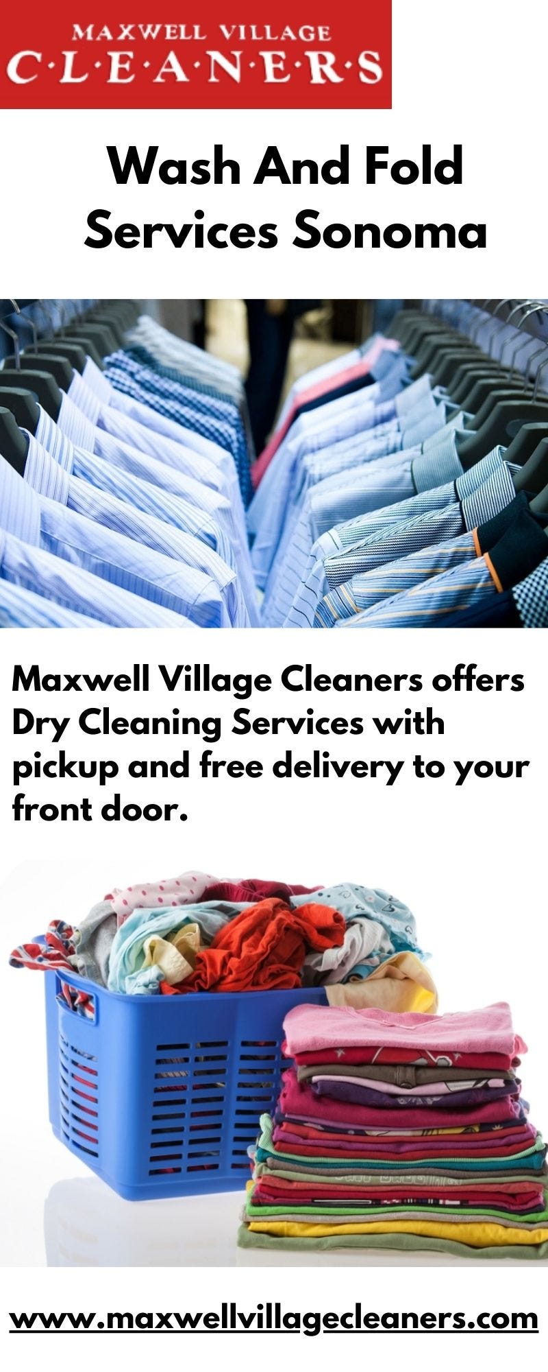Wash And Fold Services Sonoma — Maxwell Village Cleaners ...