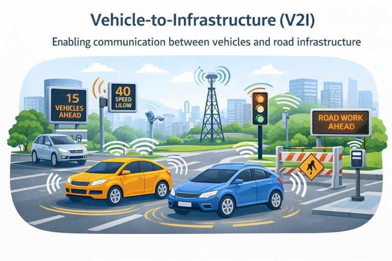 What Is Vehicle-to-Infrastructure (V2I) Technology? | by Colin Pinto ...