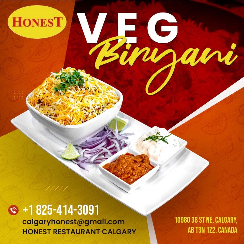 Embrace the Flavors of India at Honest Restaurant in Calgary ...