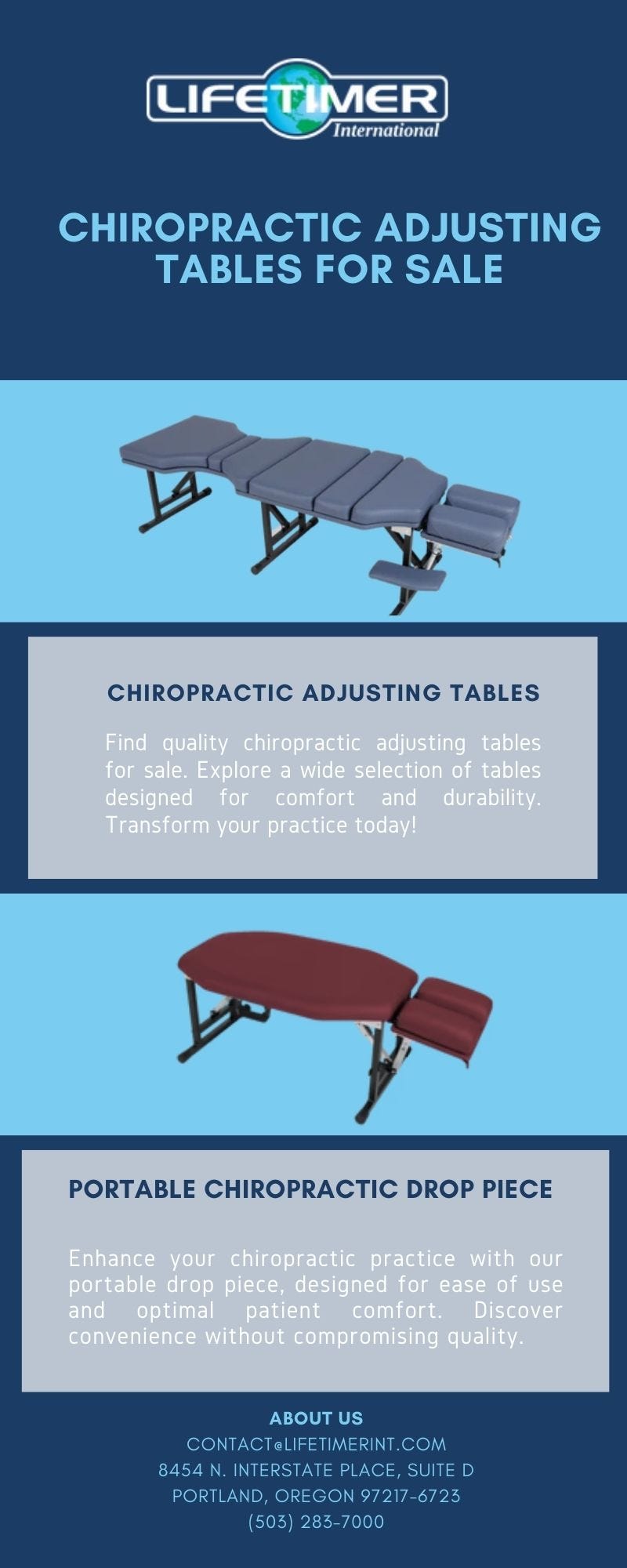 Discover Quality Chiropractic Adjusting Tables at Unbeatable Prices - Life Timerinc - Medium