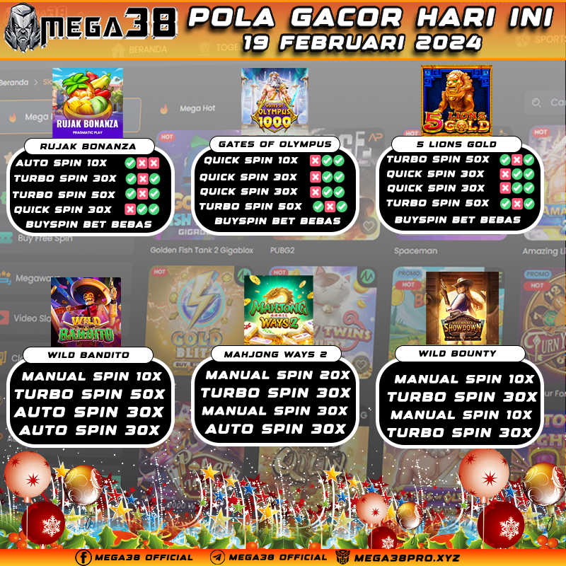 Pola Slot Gacor Anti-Rungkad di Situs Mega38 untuk Maksimum Kemenangan | by Mega38: situs slot ...