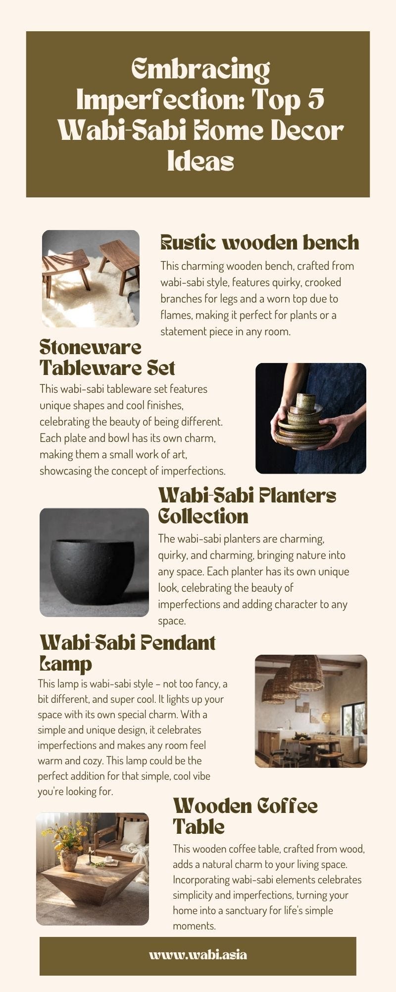 Embracing Imperfection: Top 5 Wabi-Sabi Home Decor Ideas - Wabiasia - Medium