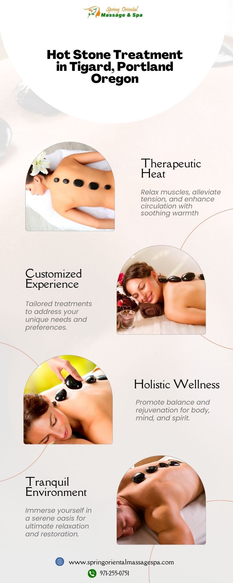 Hot Stone Treatment In Tigard Portland Oregon Book Your Session Today Spring Oriental