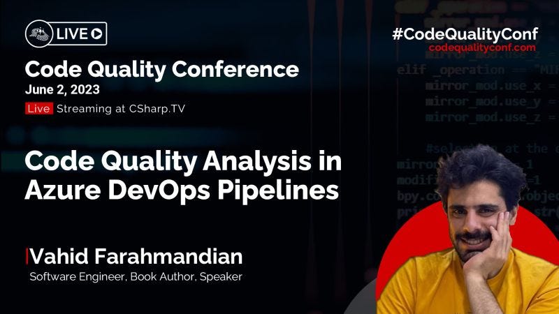 Code Quality Analysis in Azure DevOps Pipelines - Vahid Farahmandian - Medium