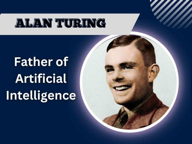 Father of Artificial Intelligence — Alan Turing | DataTrained - Aditi ...