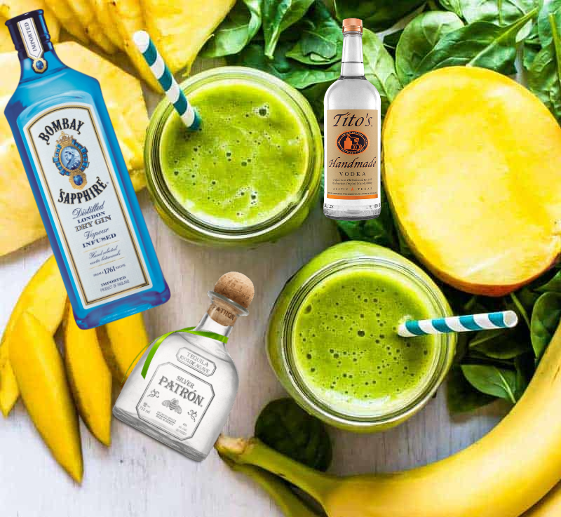 Recipe: Boozy Green Smoothie. Mornings are rough. We’re constantly ...