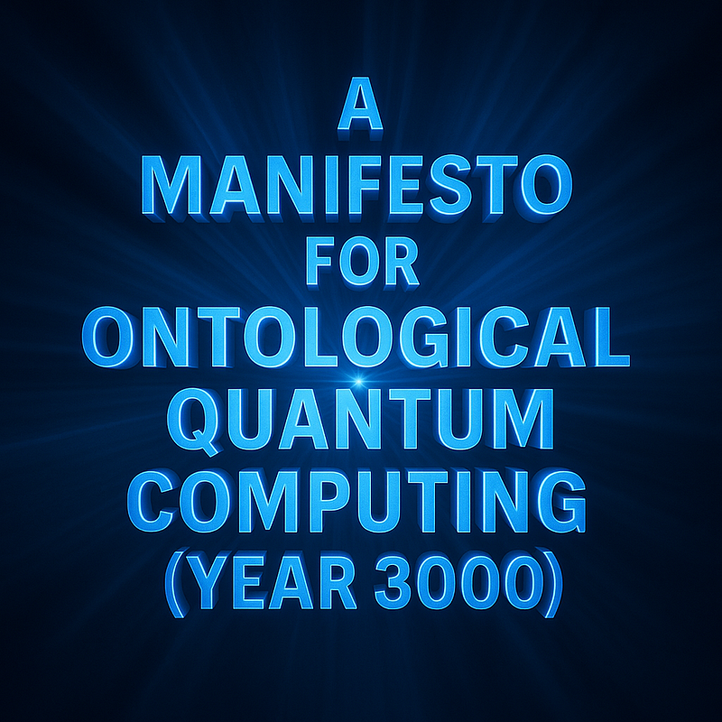 From Qubits to Creation. A Manifesto for Ontological Quantum… | by ...