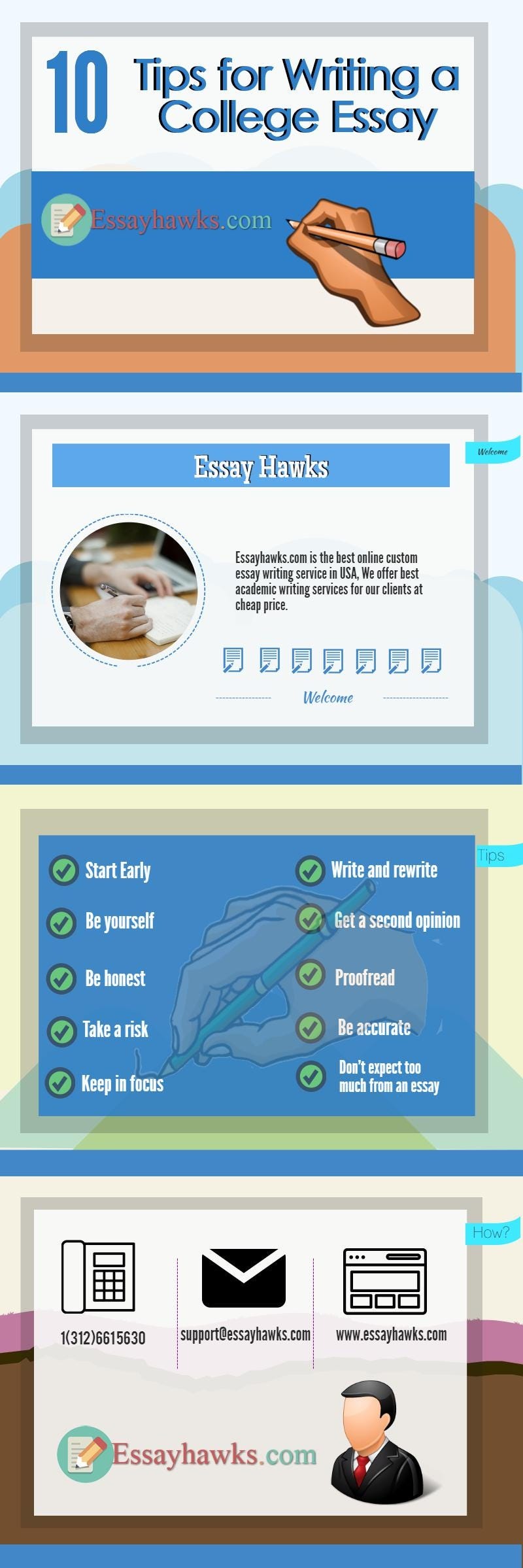 10 Ten Tips for Writing a College Essay | by Essay Hawks | Medium