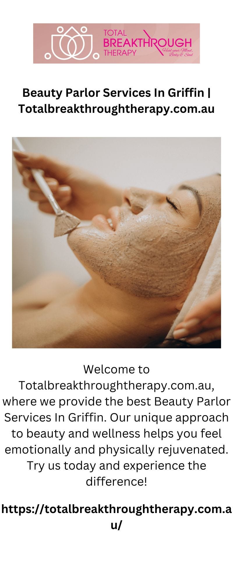 Beauty Parlor Service Provider In Griffin | Totalbreakthroughtherapy ...