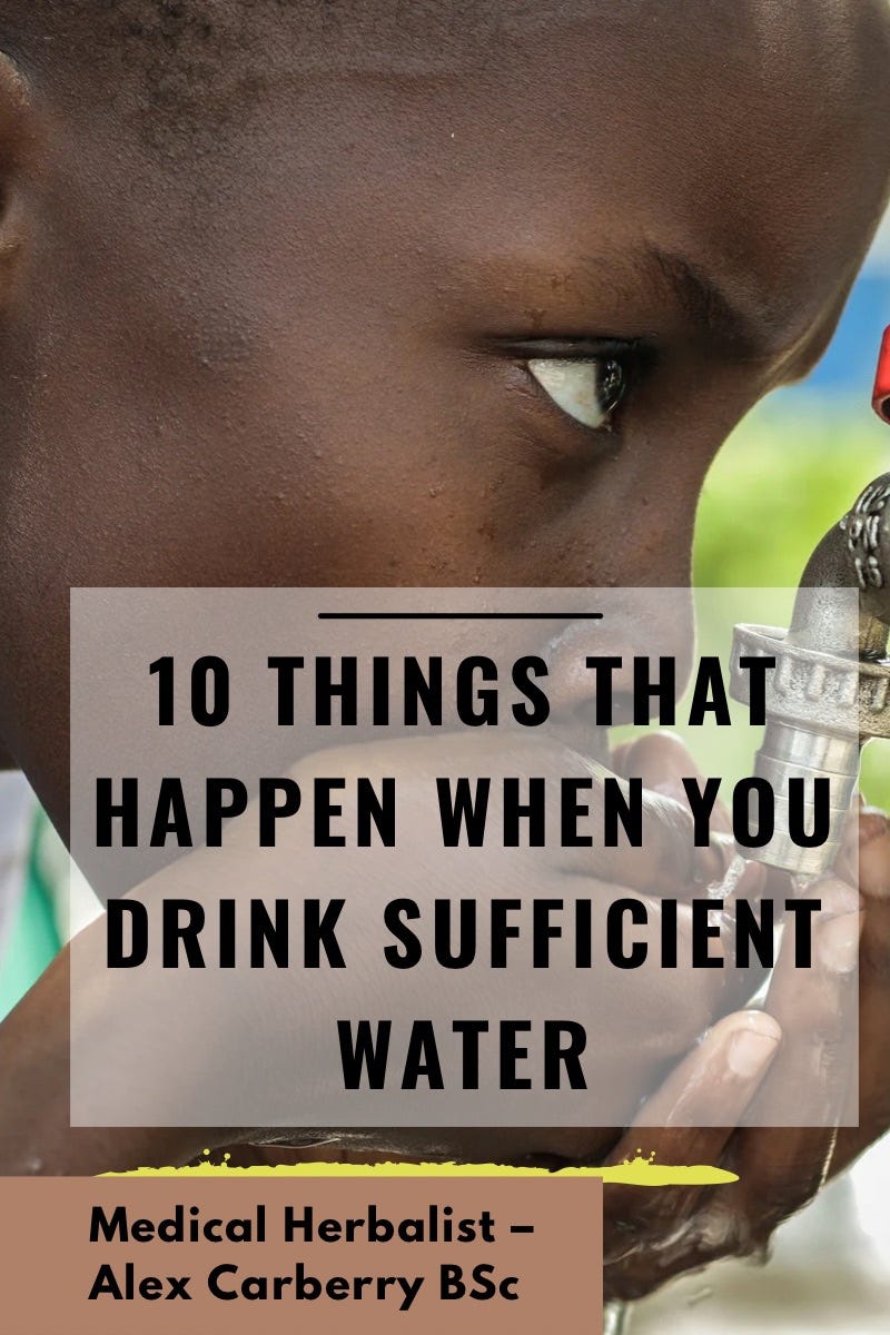 10 things that happen when you drink sufficient water- Issue #20 | by ...