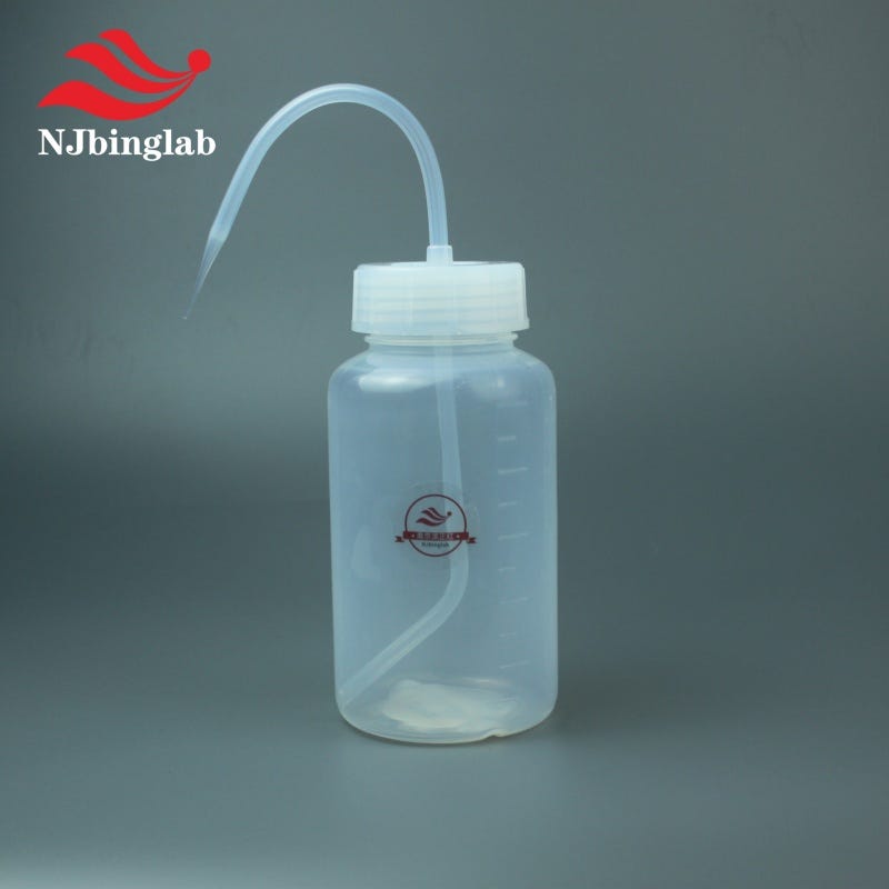 PFA New One-piece Threaded Sealing Washing Bottle - Claire Wang - Medium