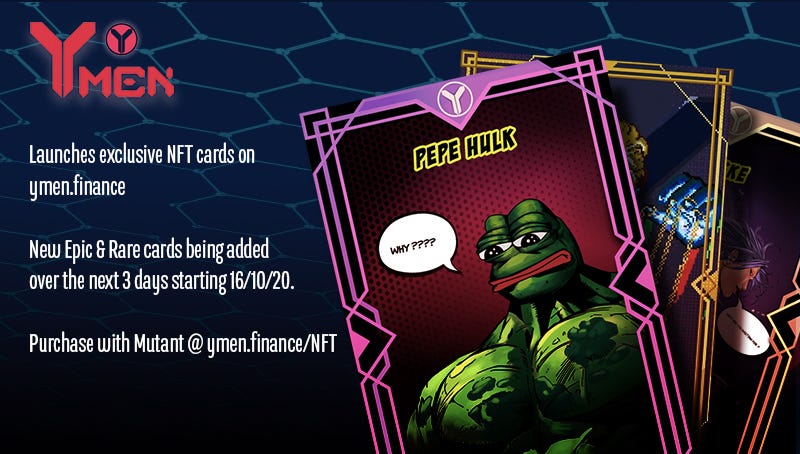 Y-Men Finance-a natural evolution into NFT | by Ymen Finance | Medium