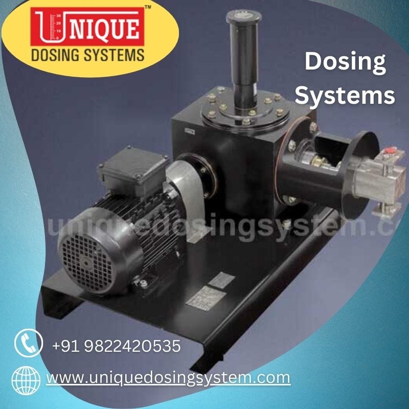 Mastering Industrial Efficiency: Dosing Systems Unveiled | by ...