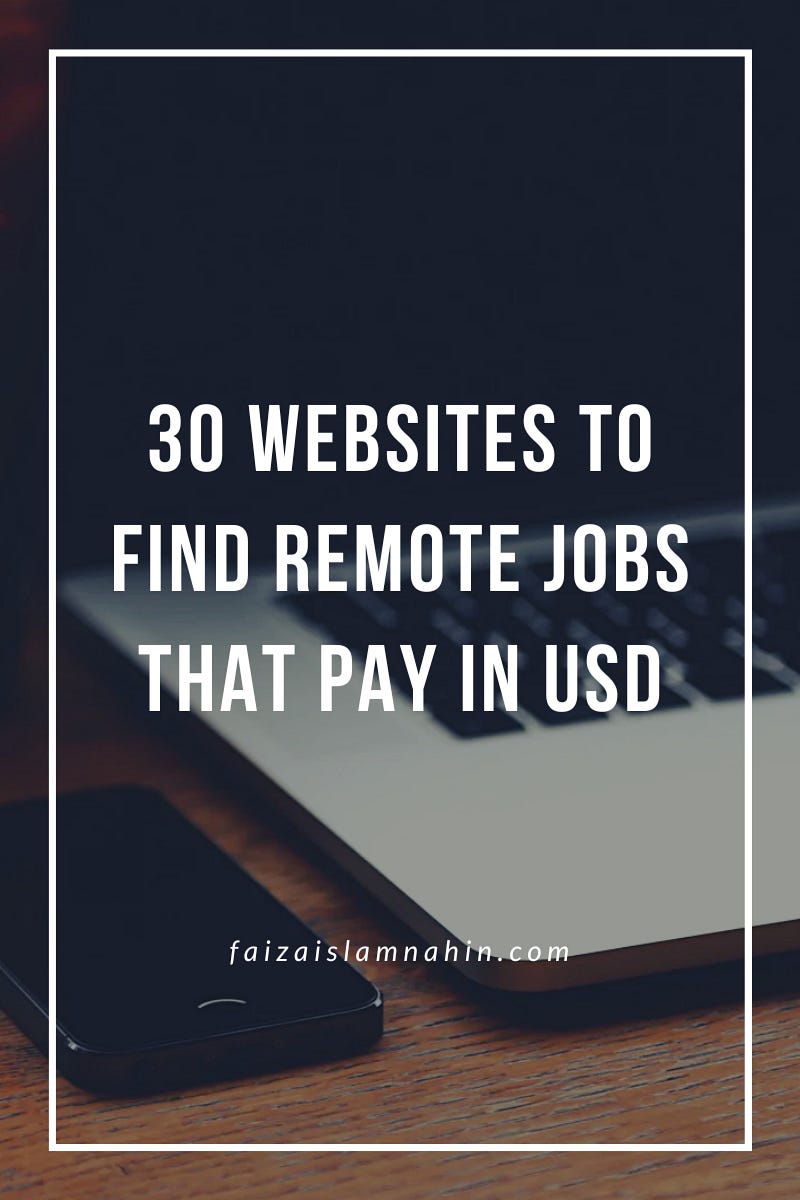 Forget Fiverr 🤯 Here Are 30 Websites To Find Remote By Faiza Islam Nahin Dec 2024 Medium