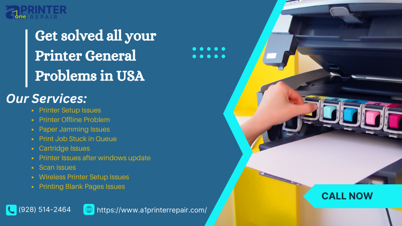 Get solved all your Printer General Problems in USA - Seomax - Medium