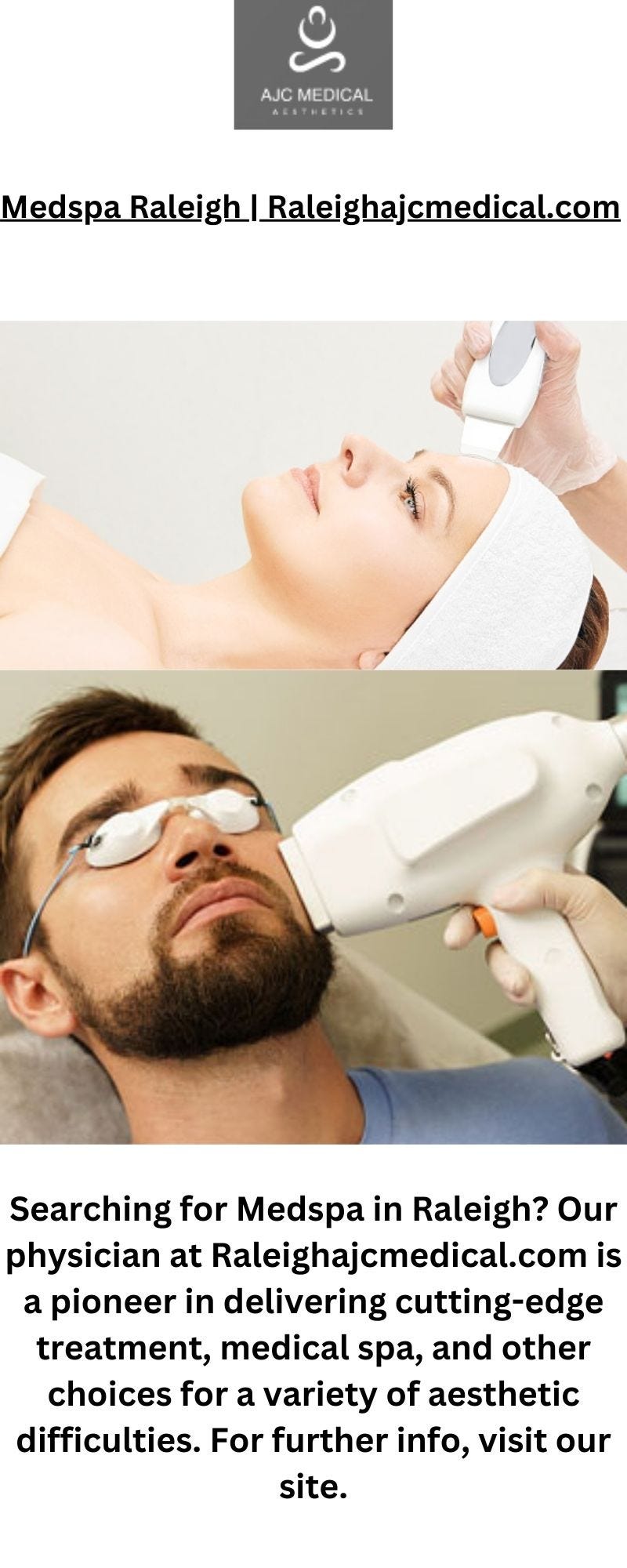 Medspa Raleigh | Raleighajcmedical.com - Raleighajcmedical - Medium