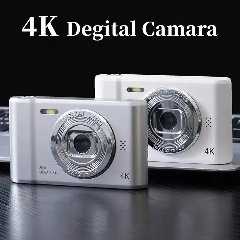 A 4K digital camera with 50 megapixels is a high-end device that offers ...