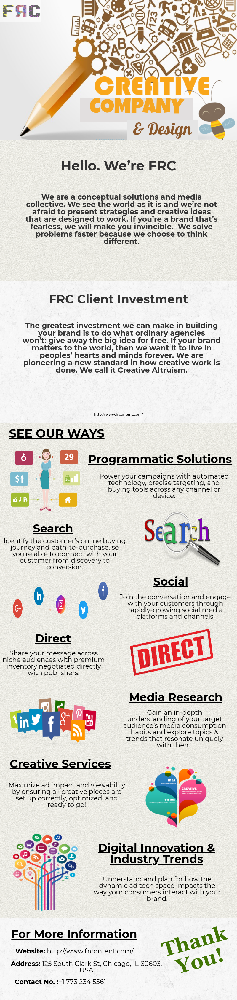 Creative Company & Design. Creative Company Services & Design in… | by ...