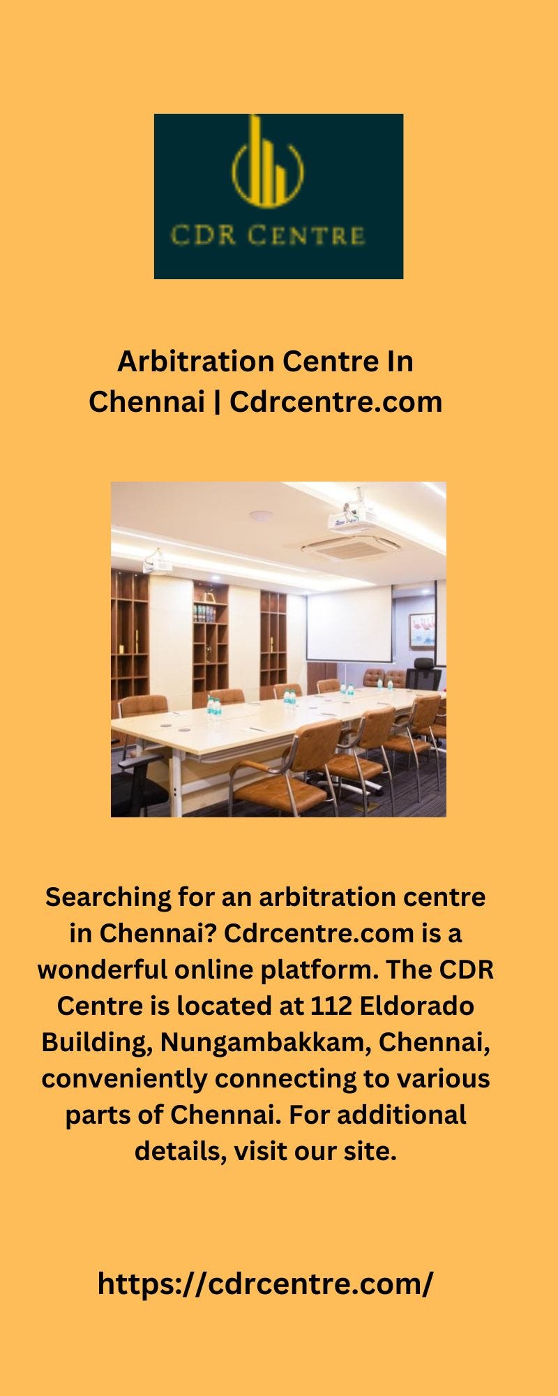 Arbitration Centre In Chennai | Cdrcentre.com ...