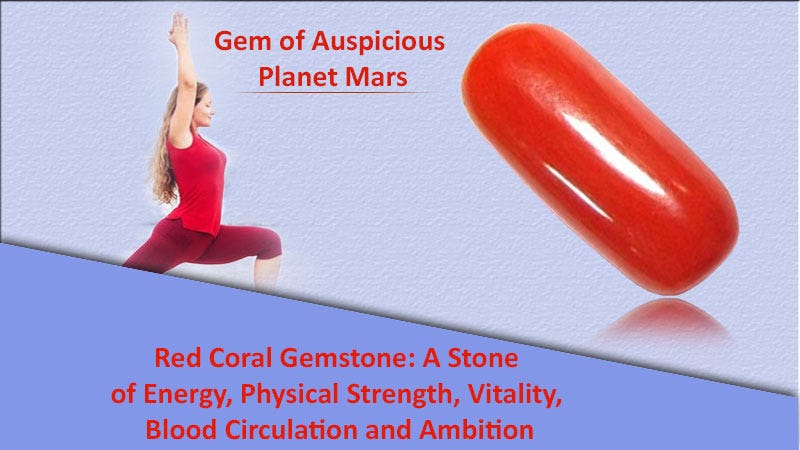 Red Coral Gemstone Benefits- Stone of Planet Mars | by Astro Devam | Medium