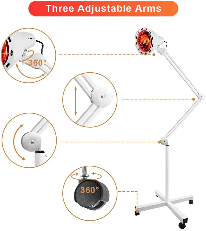 “Elevate Your Relaxation Ritual: Floor-Standing Infrared Massage Lamp ...