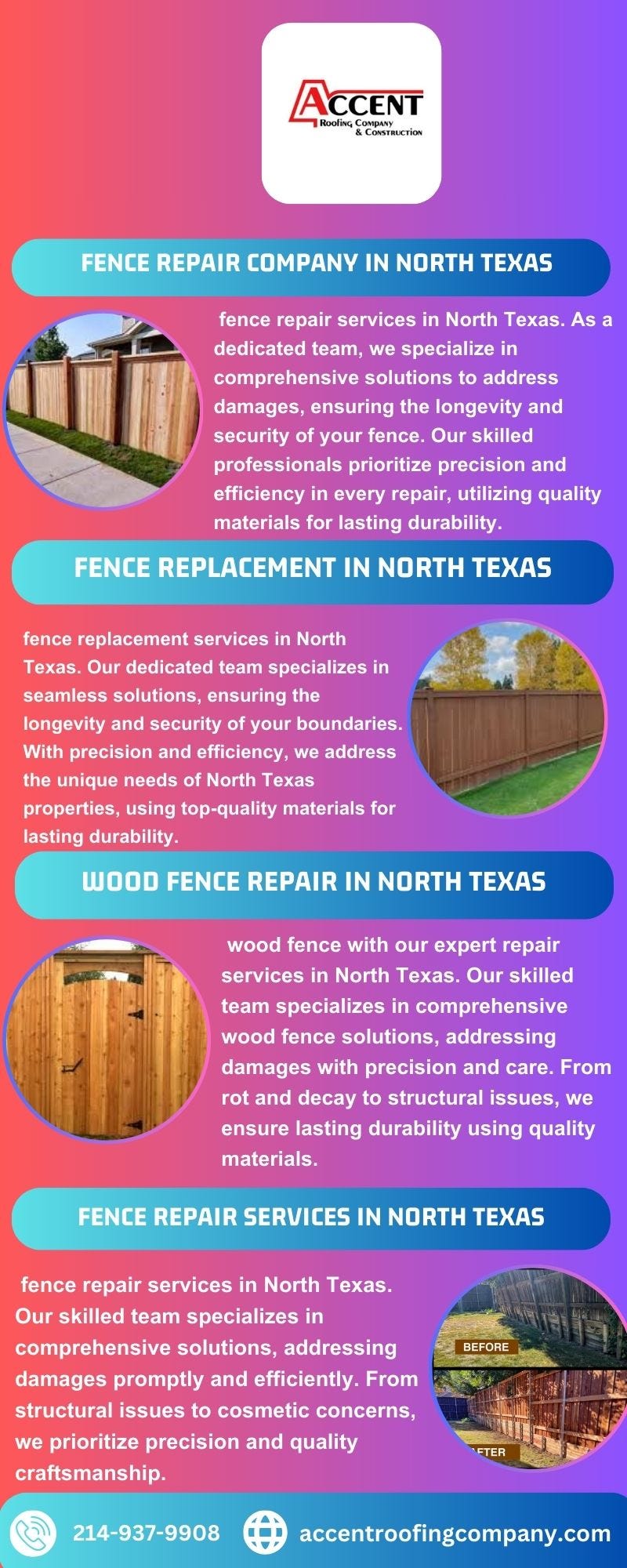Preserving Boundaries: Fence Repair Company in North Texas - Accent ...
