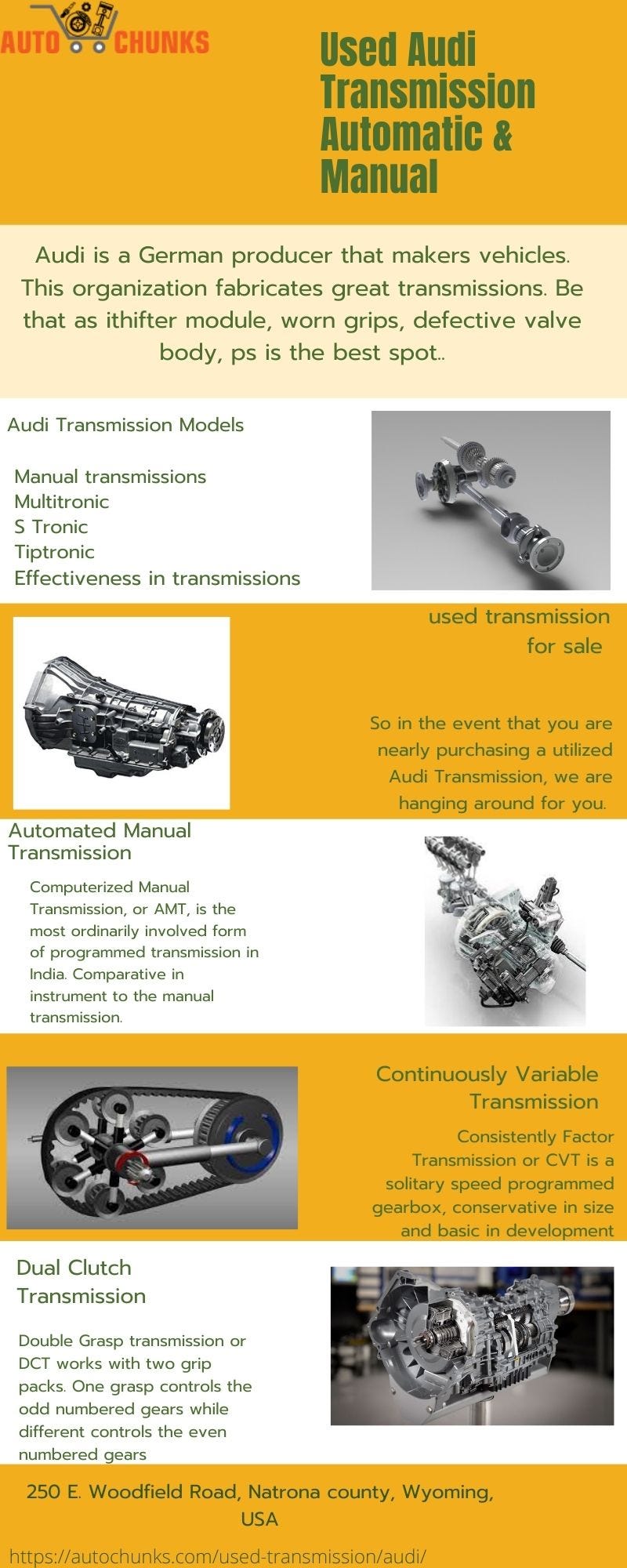 Used Audi Transmission Automatic And Manual - Jannvetyagi - Medium