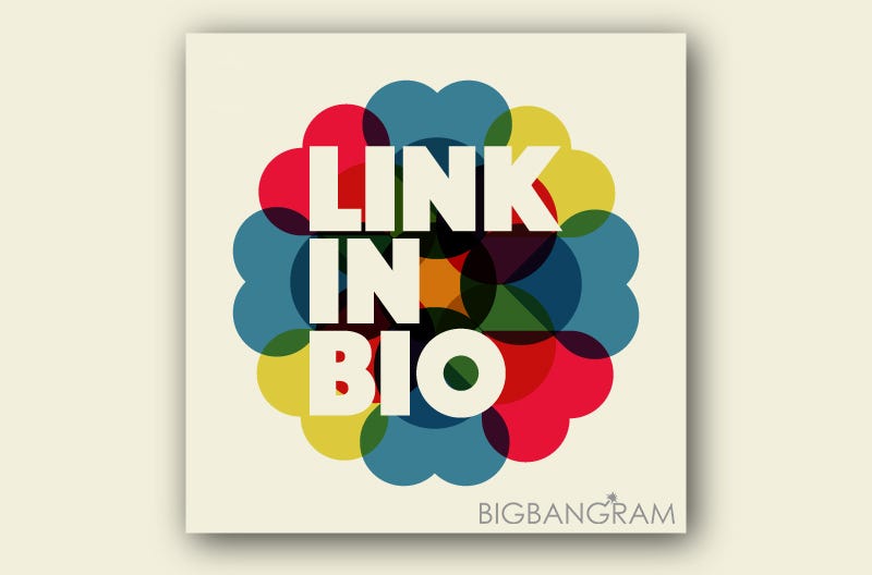Link in bio. Profile bio — is your welcome card for… | by BigBangram ...