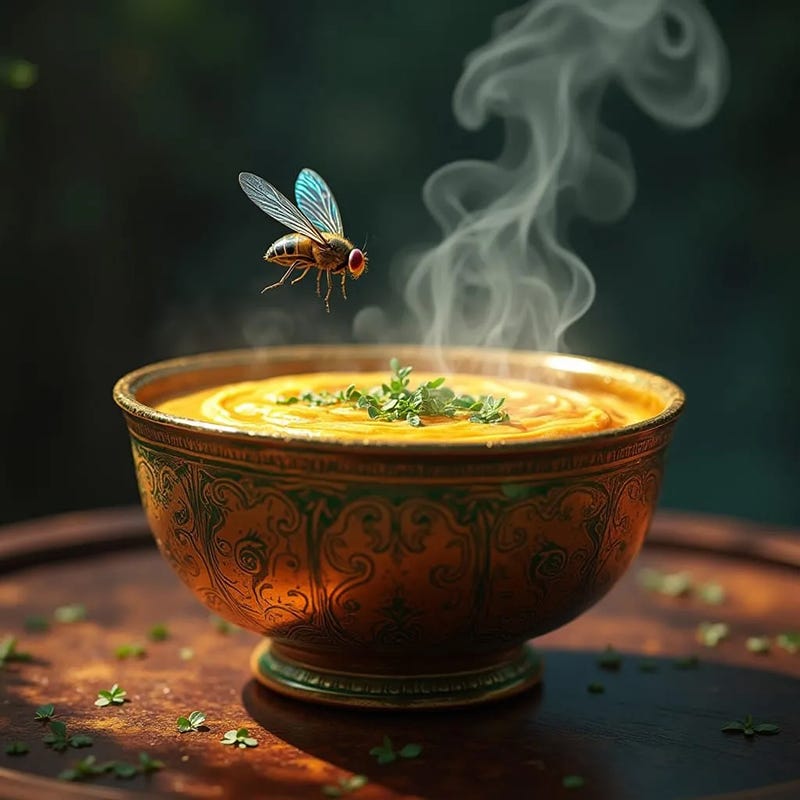 Waiter, There’s A Fly In My Soup. Sir, please don’t yell, everyone will ...