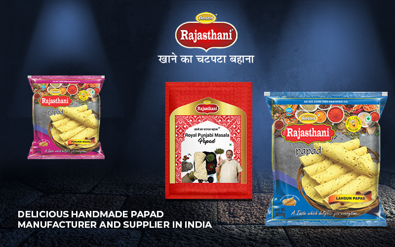 Handmade Papad Manufacturer and Supplier At Best Price From India-Anand ...