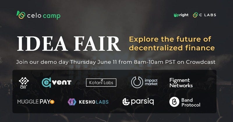 Join the Idea Fair of CeloCamp, and meet MugglePay’s story on Celo | by ...